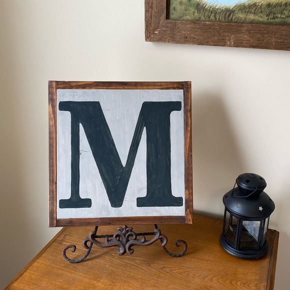 vineandbranches | Wall Decor | Vineandbranches Letter M Custom Wood ...